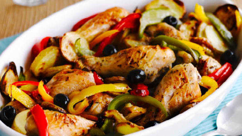 Pulpe de pui în stil mediteranean | TeMănânc.ro